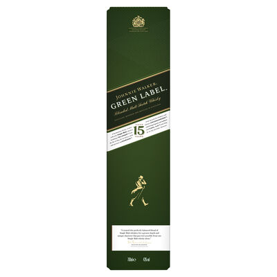 Johnnie Walker Green Label Blended Scotch Whisky 700mL | Liquorland