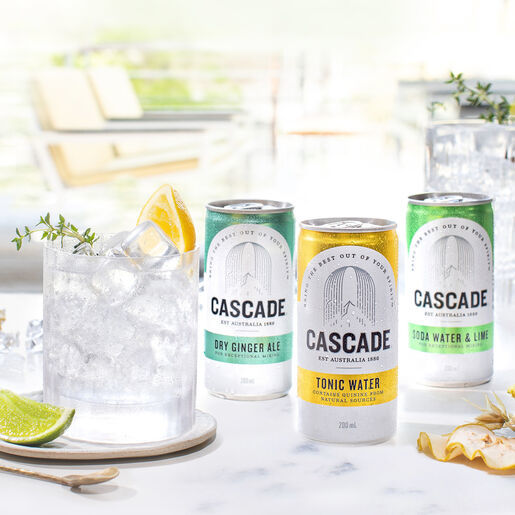 Cascade Lime & Soda Can 200mL 4Pk | Liquorland