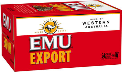 Emu Export Bottle 375mL - Single, 6 & 24 Pack Deals