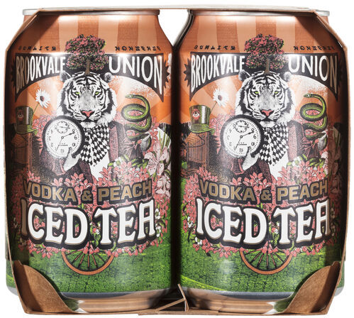 Brookvale Union Vodka Peach Iced Tea Can 330mL | Liquorland