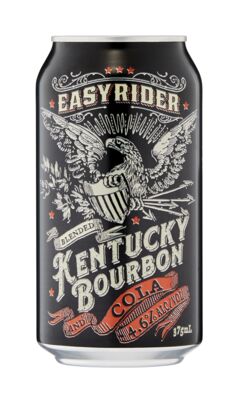 Easy Rider Bourbon & Cola Cans 375mL | First Choice Liquor Market