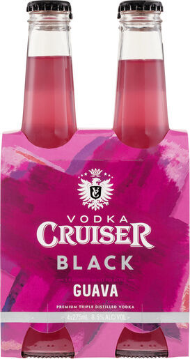 Vodka Cruiser Black Guava Bottle 275mL | First Choice Liquor Market
