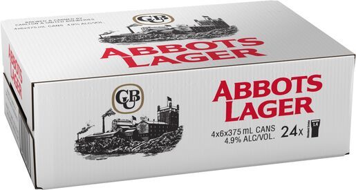 Abbots Lager Can 375mL | Liquorland