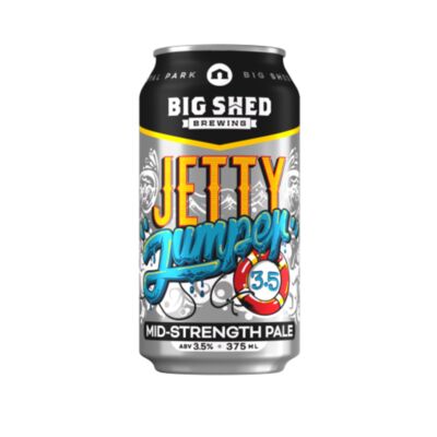 Buy Big Shed Jetty Jumper Mid Strength Pale Ale Can 375mL Online