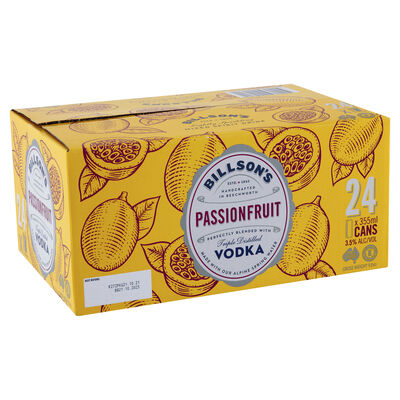 Billson's Passionfruit Vodka Mixed Drink Can 355mL | Liquorland