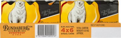 Bundaberg OP & Cola Cans 375mL | Liquorland