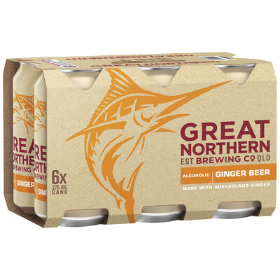 Great Northern Ginger Beer Can 375mL | Liquorland