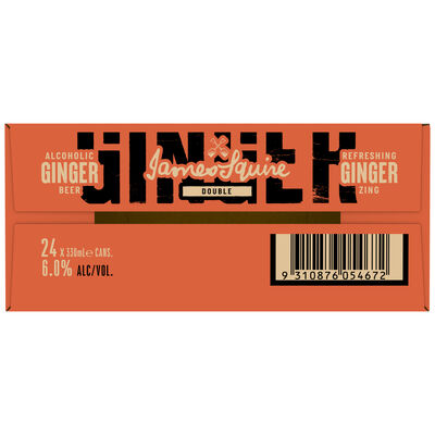 James Squire Double Ginger Beer - 4 & 24 Pack Deals