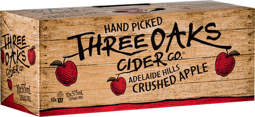 Three Oaks Original Cider 10pk Can 375mL | First Choice Liquor